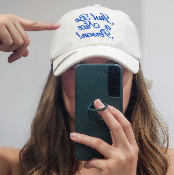 Accessories | New Altard State Just Be Nice Posh Host Baseball Cap ...